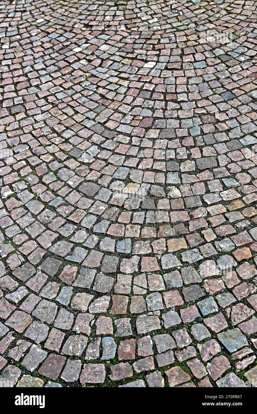 Paving stones street texture Stock Photo - Alamy