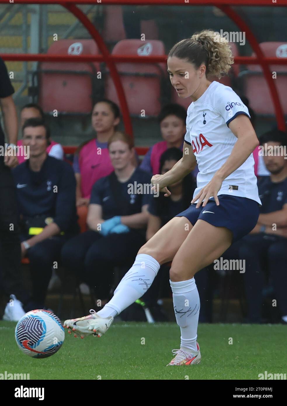 London, UK. 08th Oct, 2023. Luana Buhler of Tottenham Hotspur Women ...
