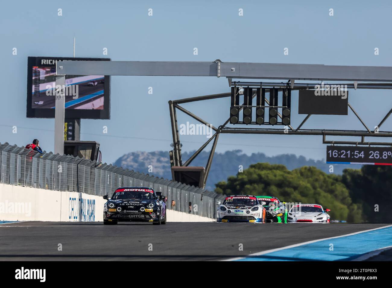 Le Castellet, France. 08th Oct, 2023. 110 LENEUTRE Joran FRA, HUTEAU ...