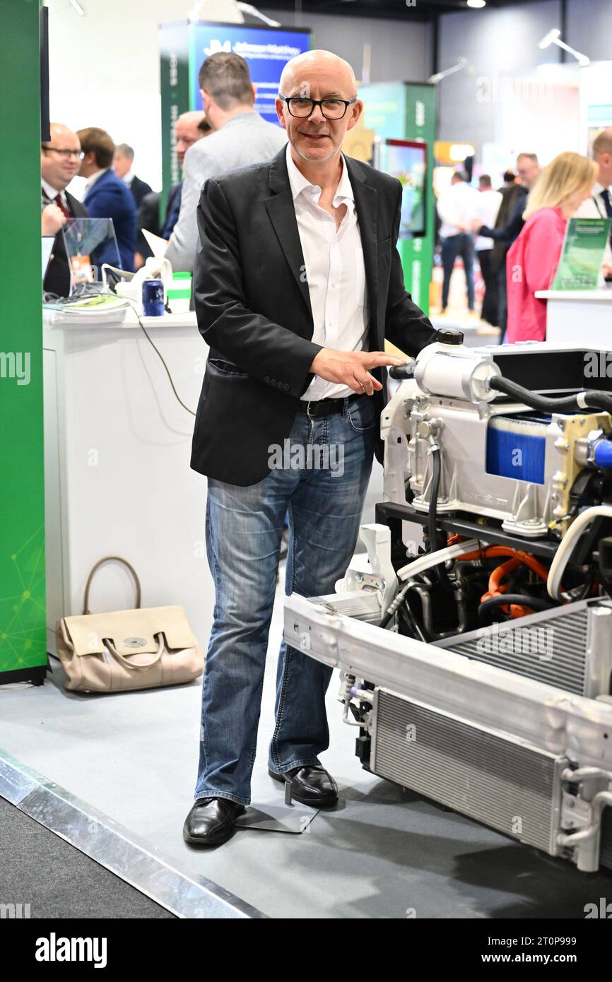 London, UK. 8 October 2023. Matt Western MP during the Labour Party ...