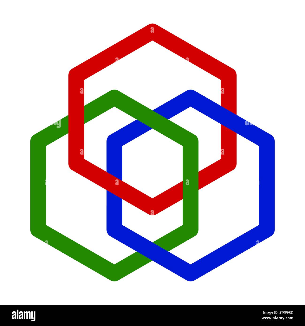 Abstract hexagon design hi-res stock photography and images - Alamy
