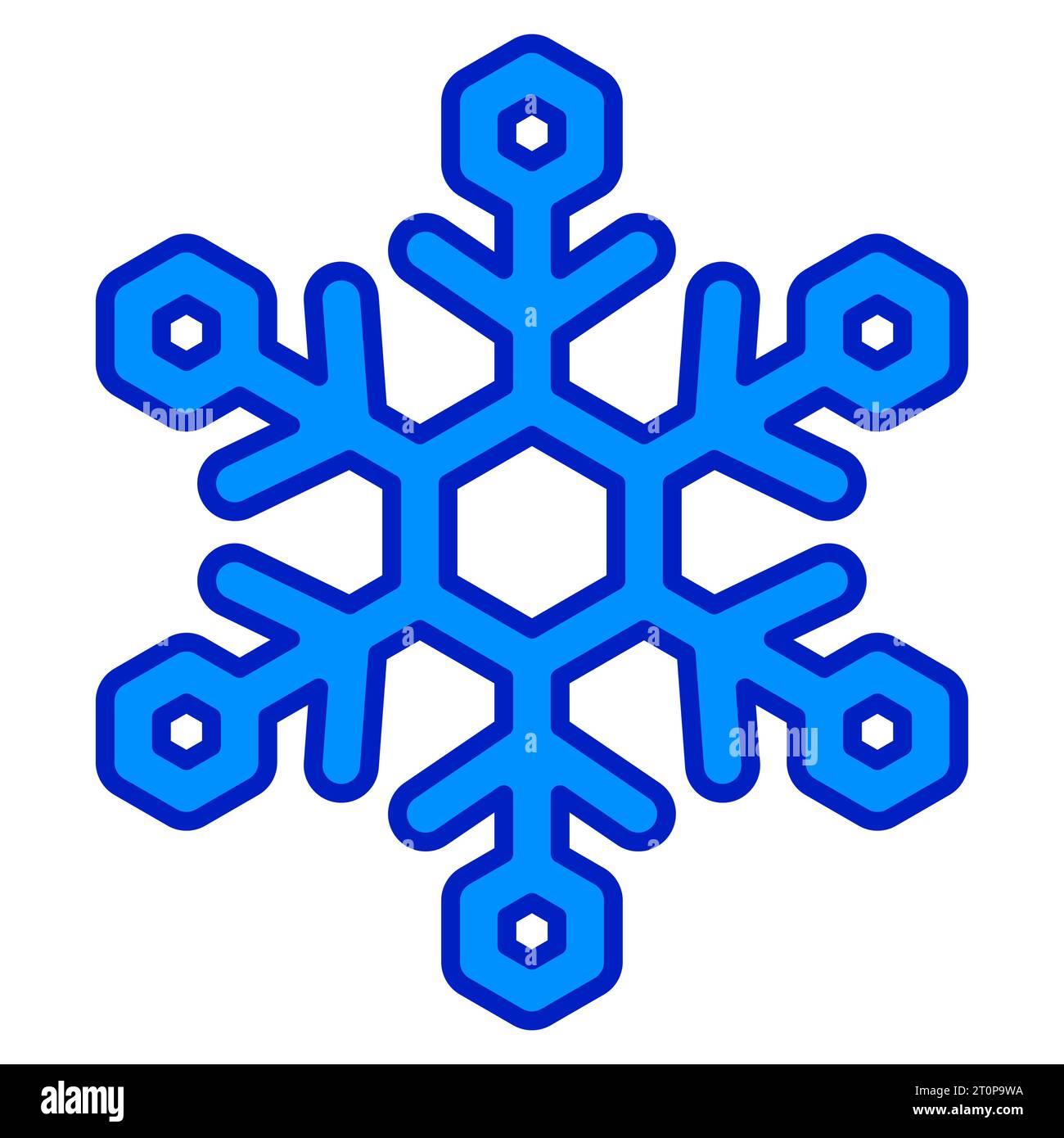 Illustration of an abstract snowflake Stock Vector Image & Art - Alamy