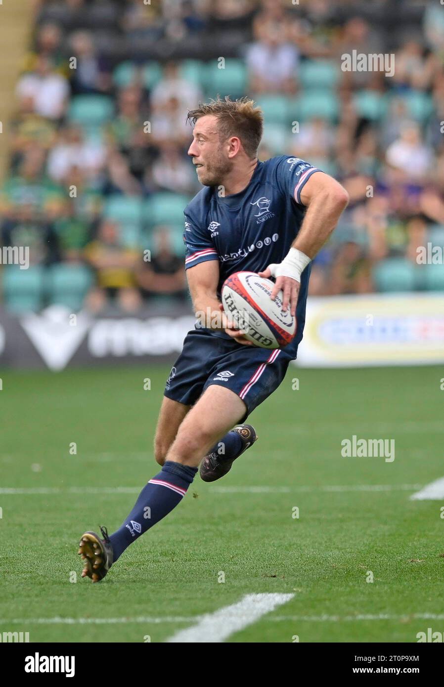 Northampton ENGLAND - OCT 8 2023 : Sam Olver of Doncaster Knights ...