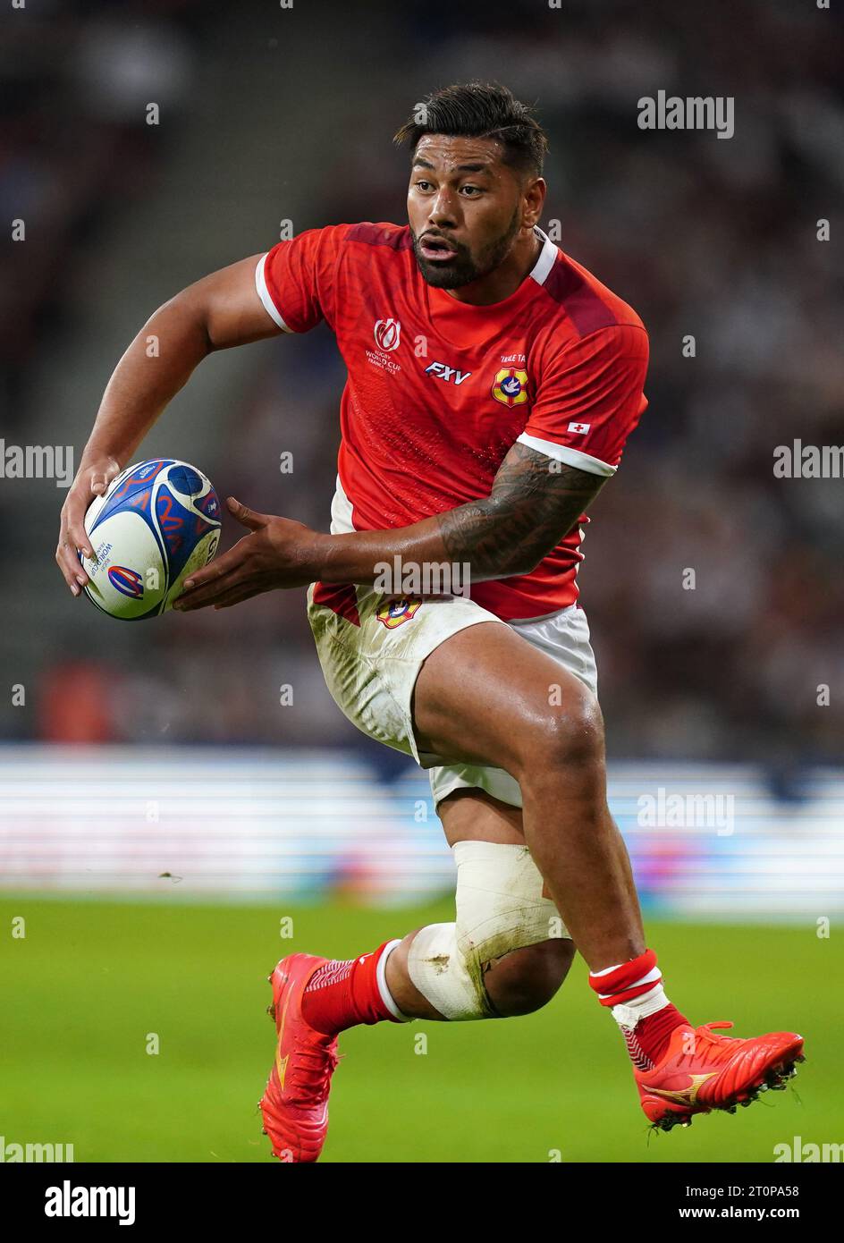 Tonga's Siale Piutau during the Rugby World Cup 2023, Pool B match at ...