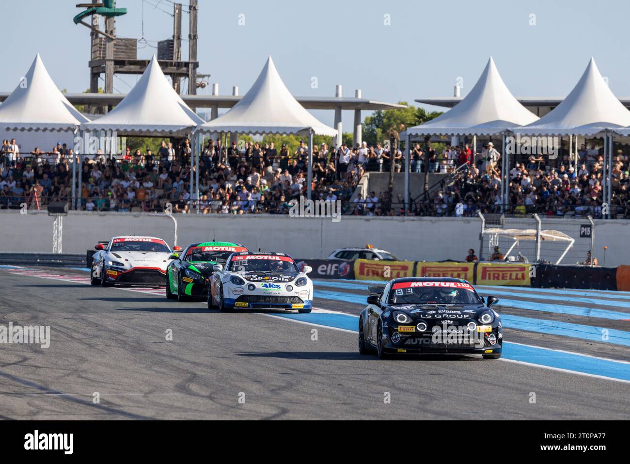 Le Castellet, France. 08th Oct, 2023. 110 LENEUTRE Joran FRA, HUTEAU ...