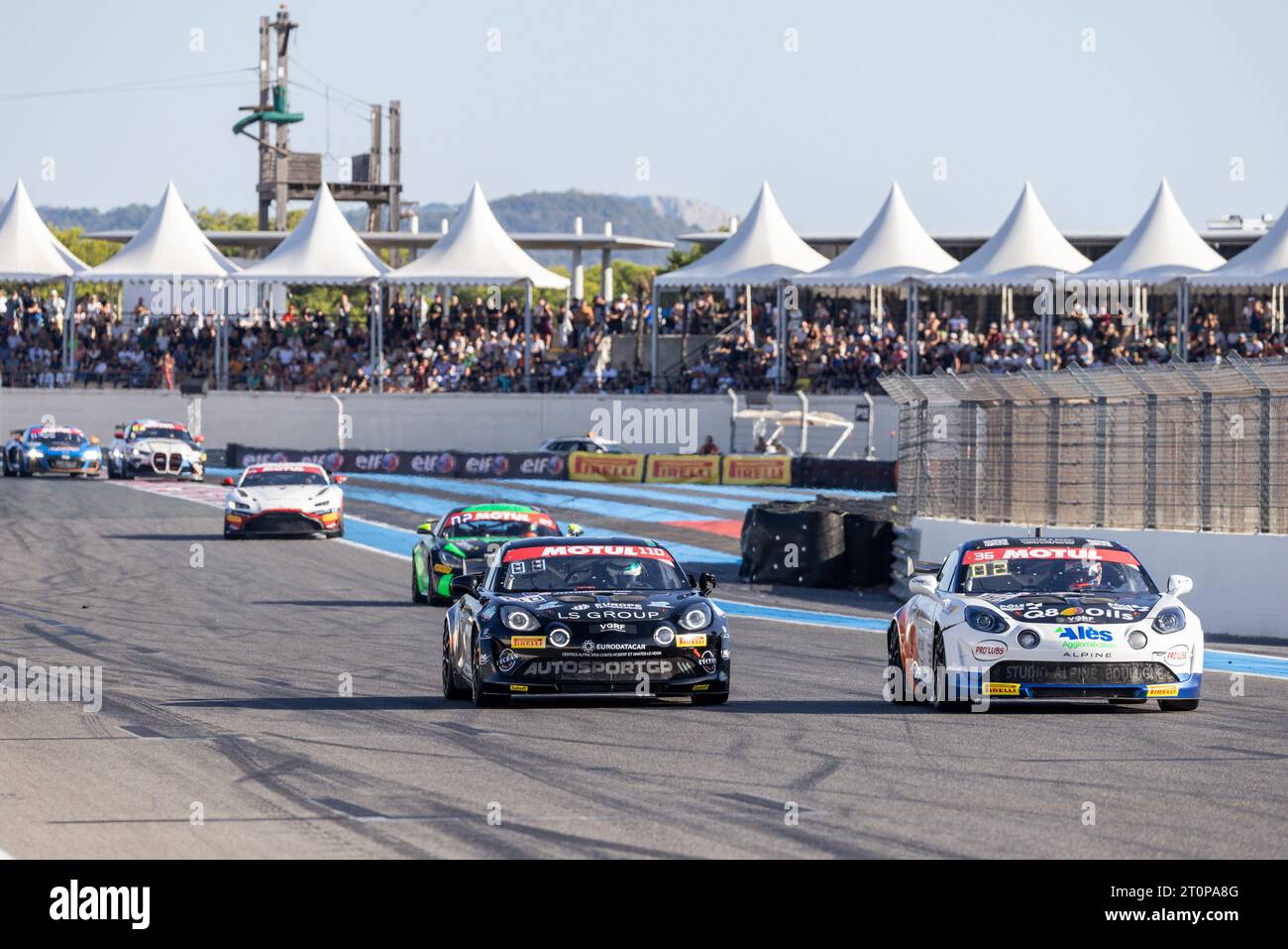 Le Castellet, France. 08th Oct, 2023. 110 LENEUTRE Joran FRA, HUTEAU ...