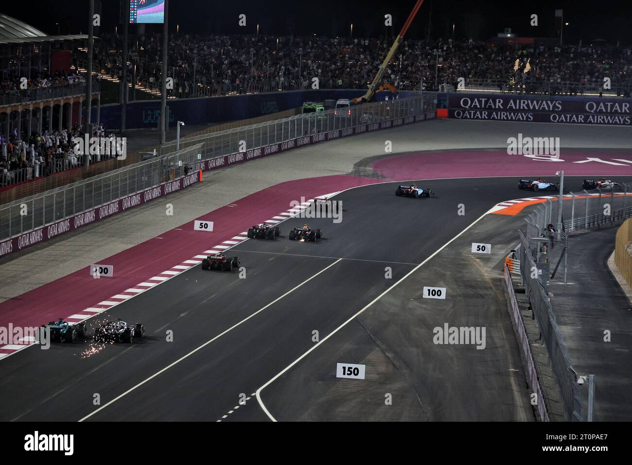 Doha, Qatar. 08th Oct, 2023. Lance Stroll (CDN) Aston Martin F1 Team ...