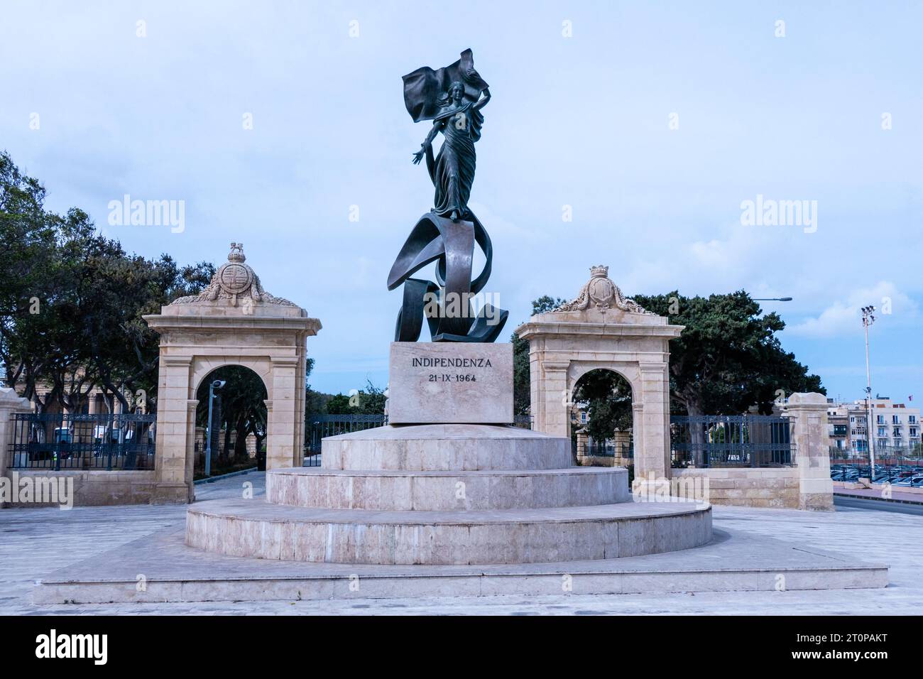 Malta independence monument hi-res stock photography and images - Alamy