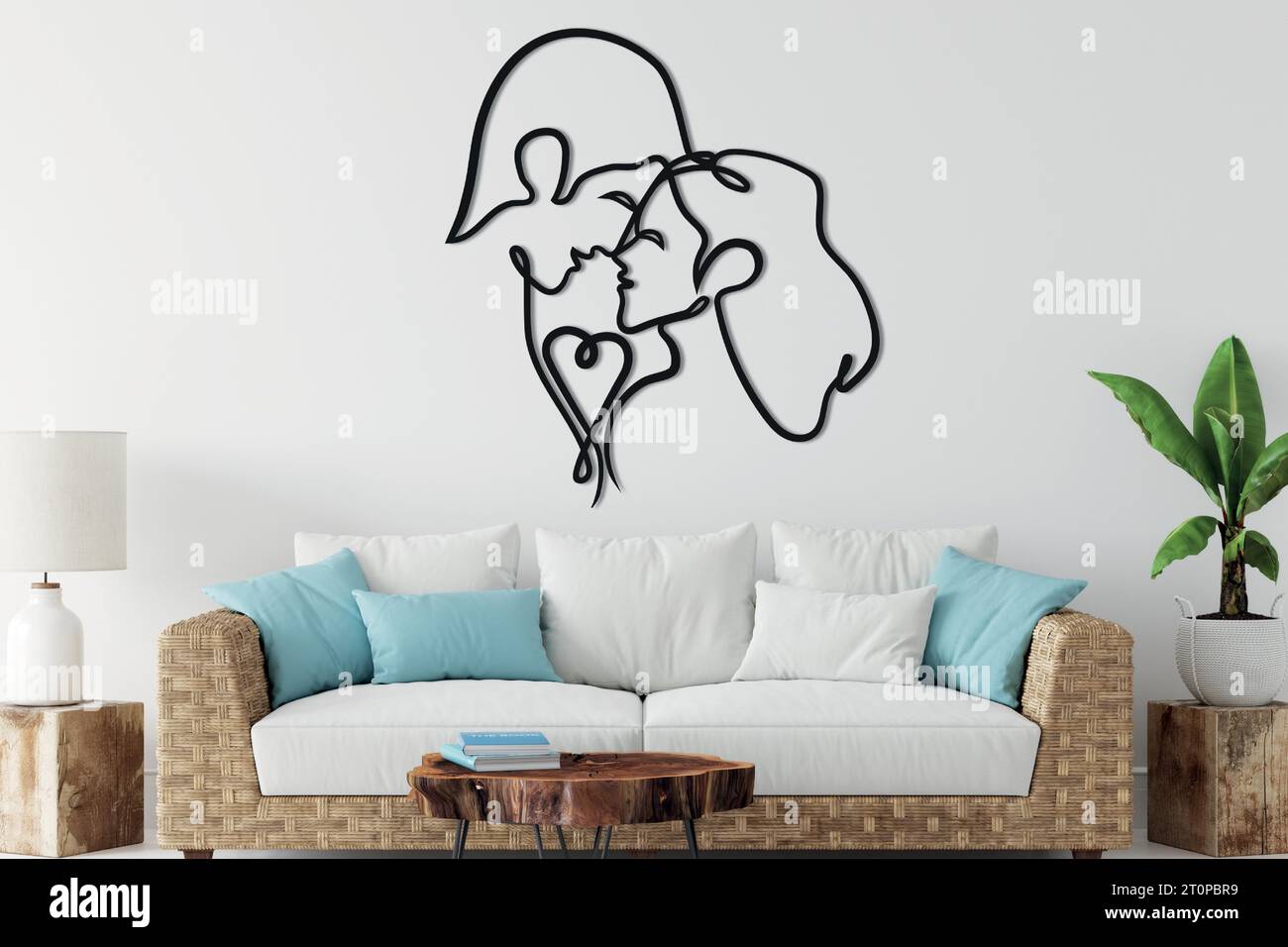 High-quality One Line Wall Art designed by LaserCutano. These one-line ...