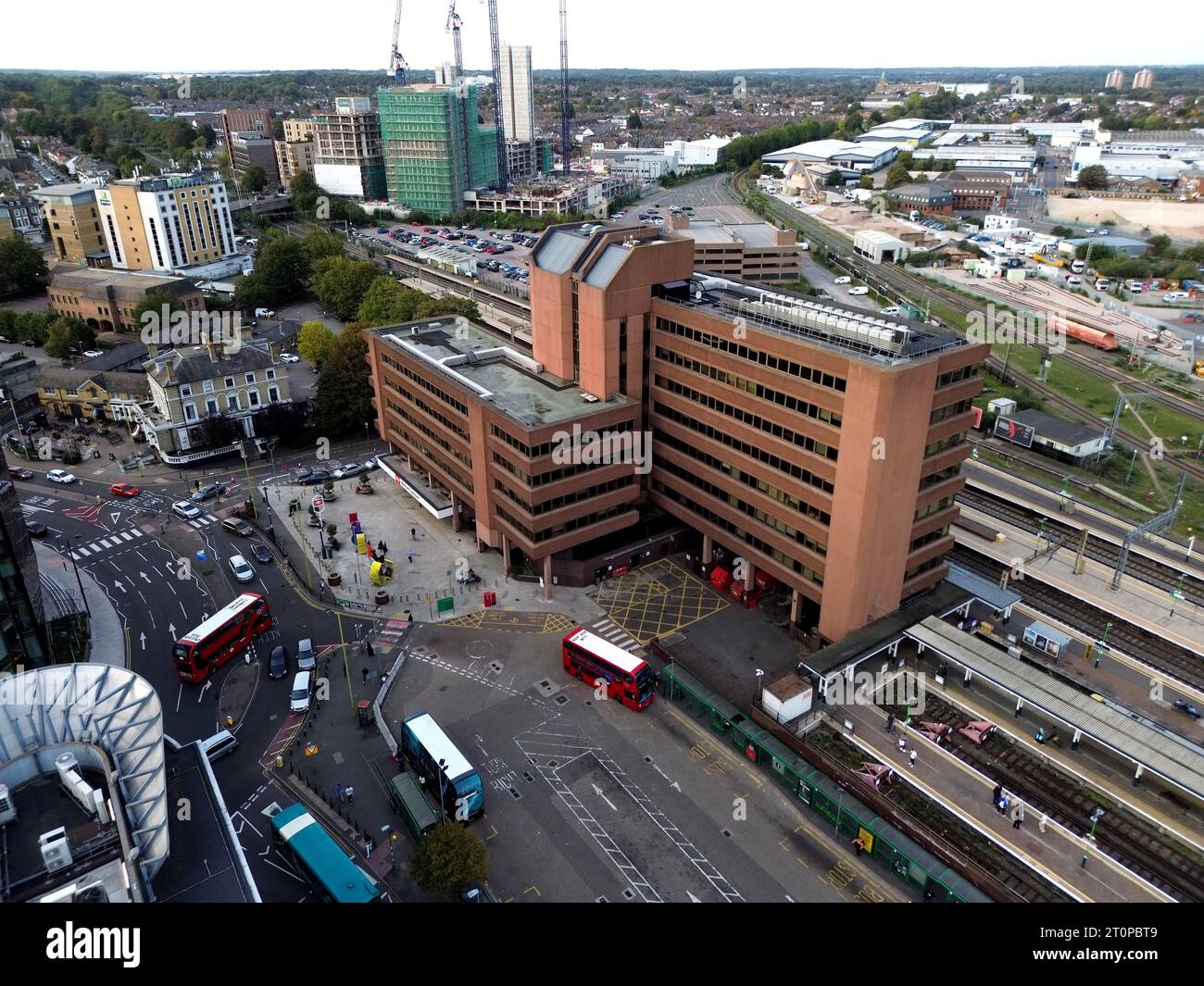 Watford junction aerial hi-res stock photography and images - Alamy