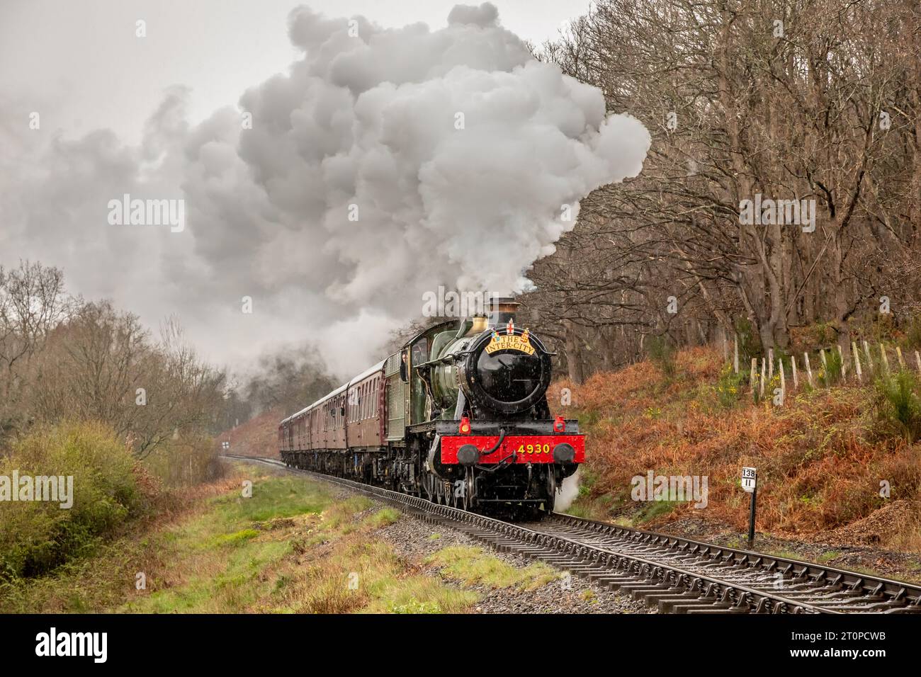 Hagley hall steam locomotive hi-res stock photography and images - Alamy