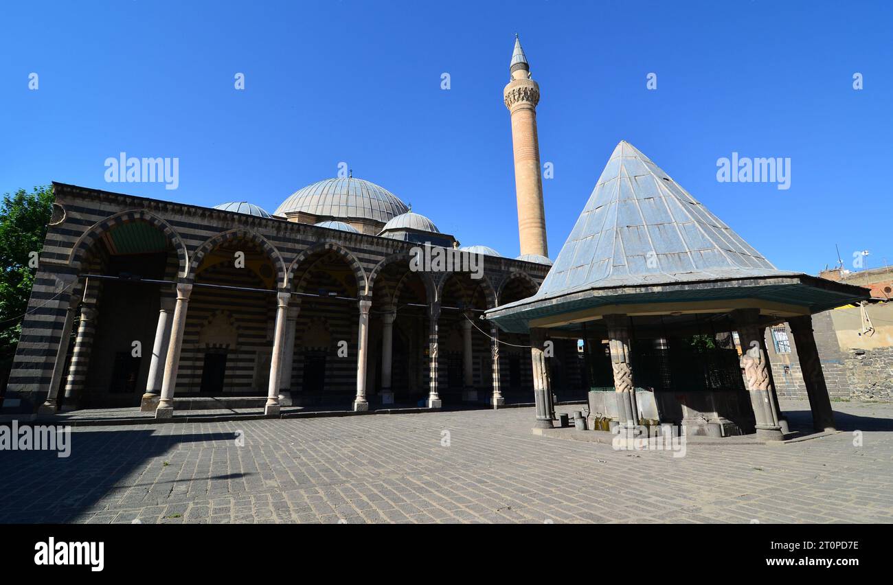 Located in Diyarbakir, Turkey, Behram Pasha Mosque was built in the ...