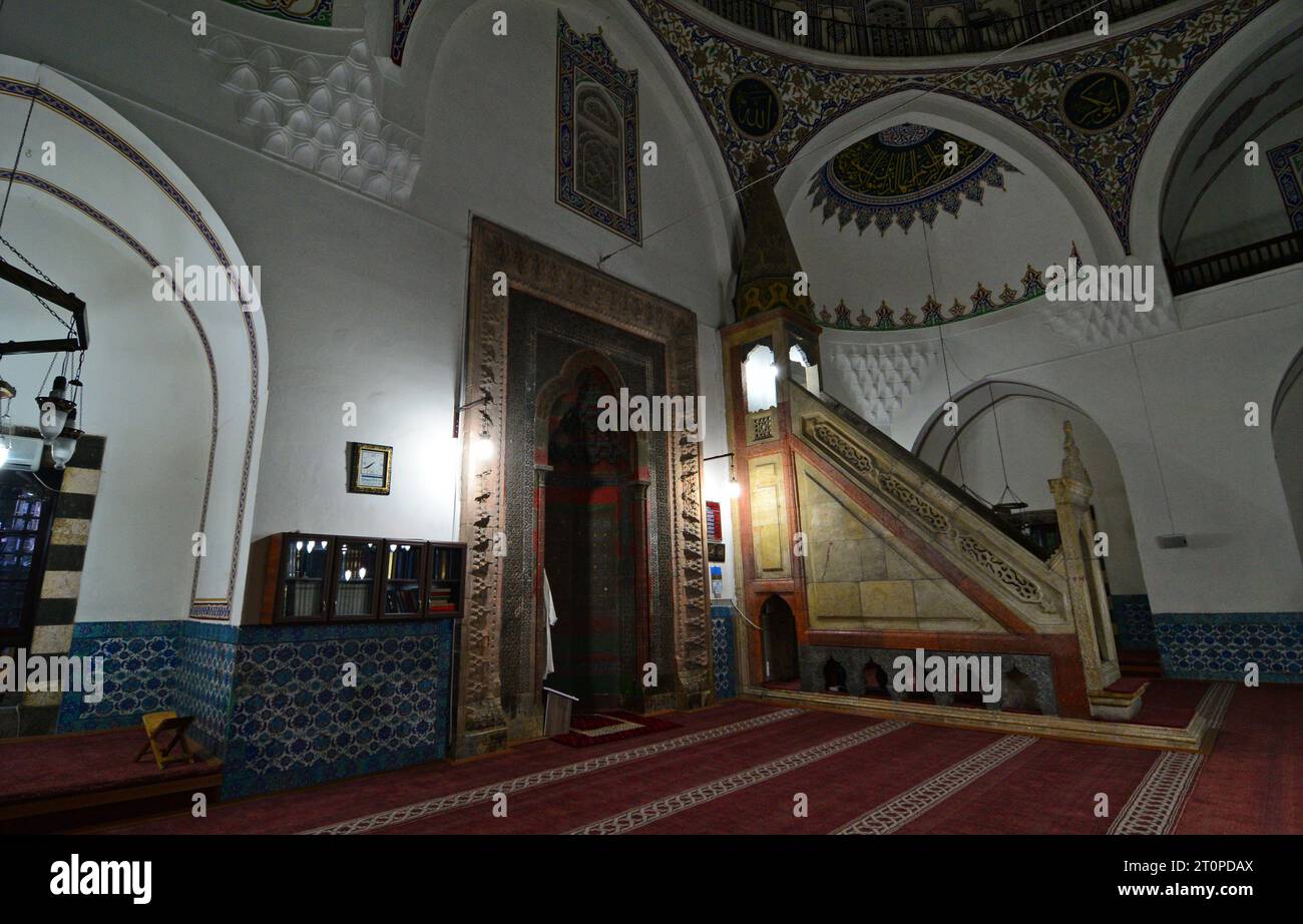 Located in Diyarbakir, Turkey, Behram Pasha Mosque was built in the ...