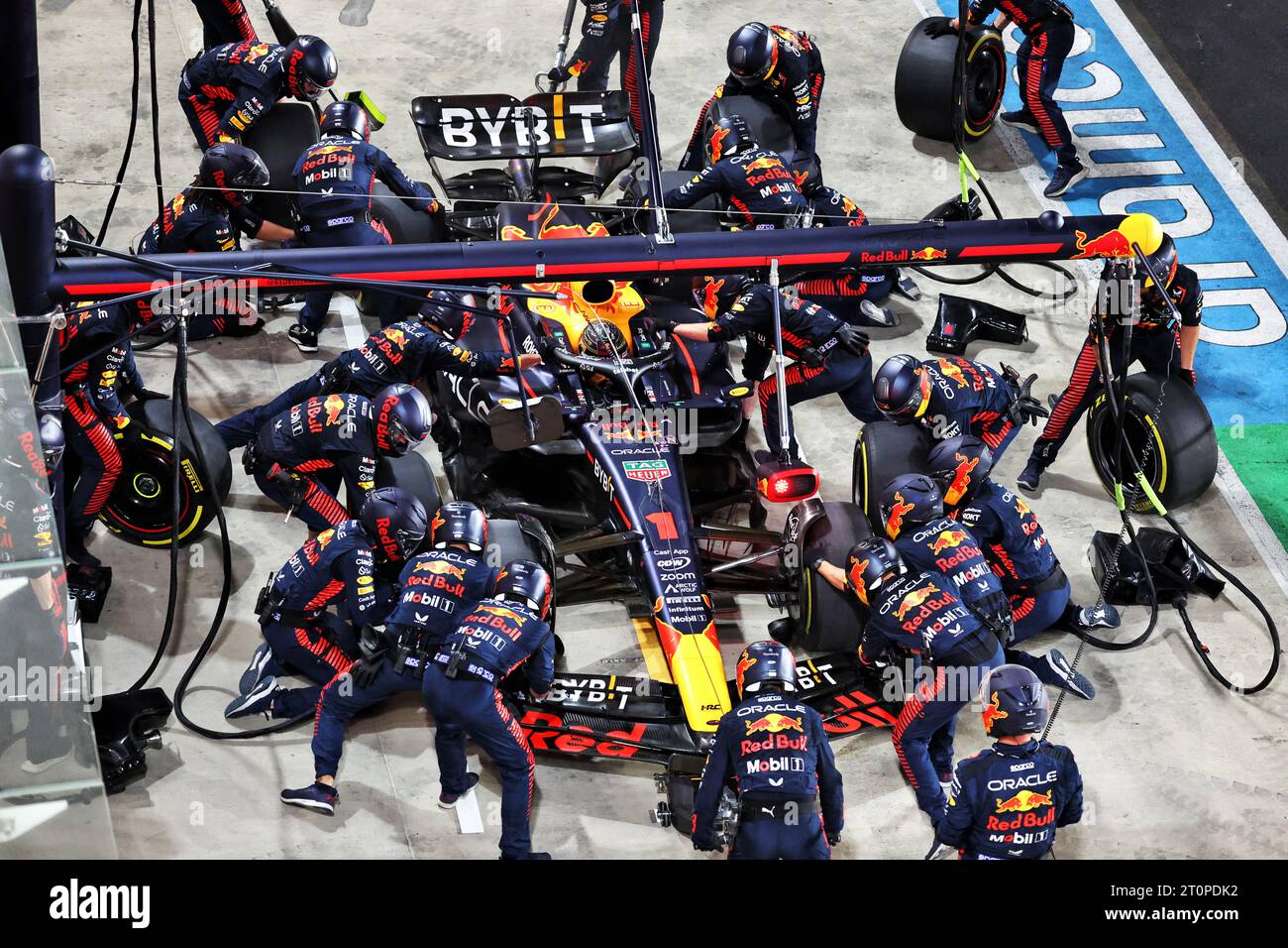 F1 red bull max verstappen 2023 stop hi-res stock photography and images - Alamy