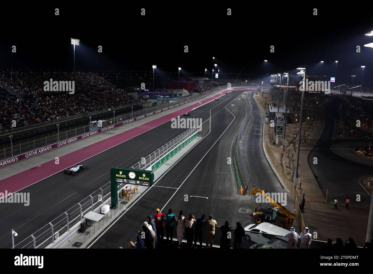 Doha, Qatar. 08th Oct, 2023. Logan Sargeant (USA) Williams Racing FW45 ...