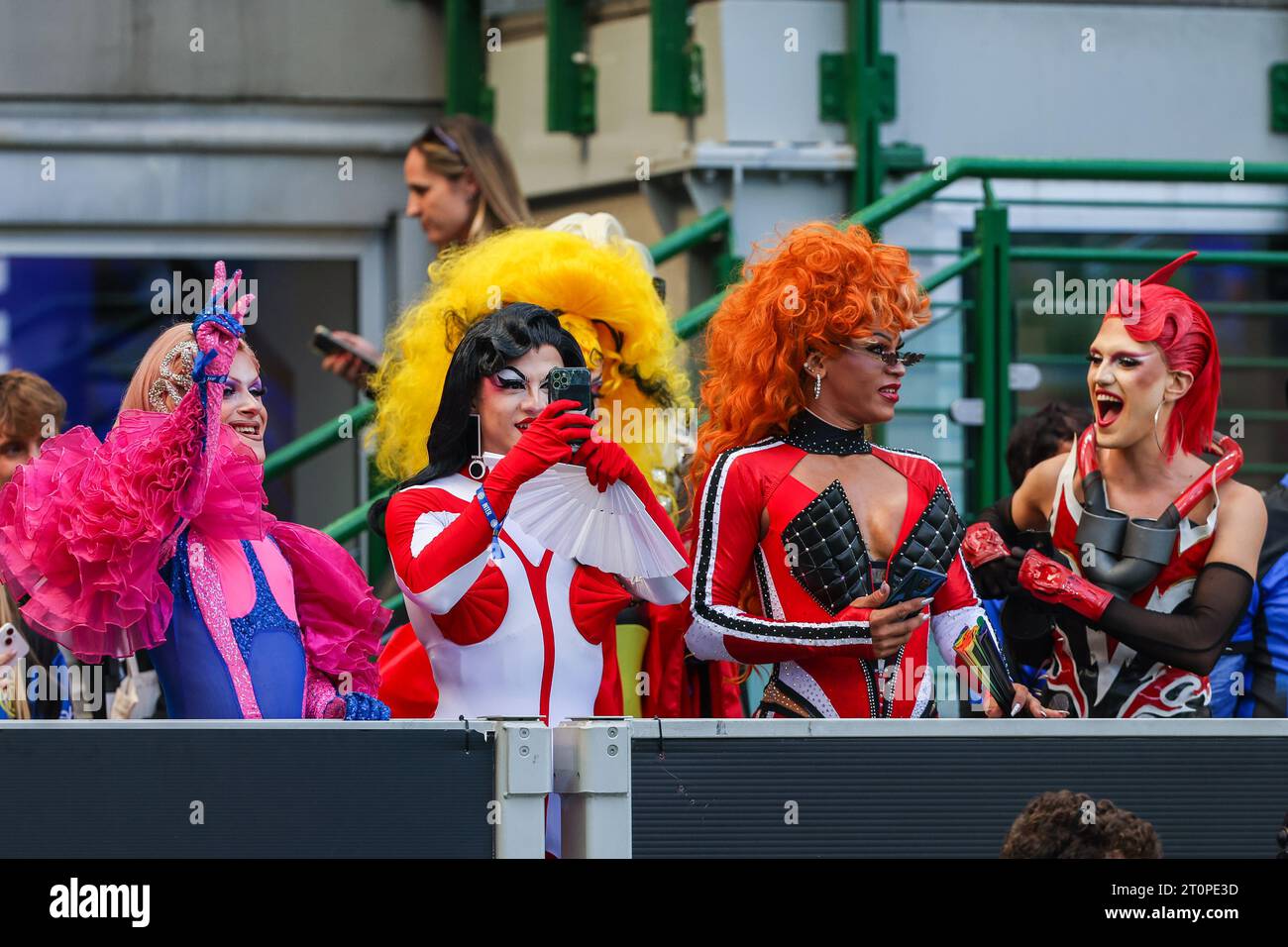 Milan, Italy. 07th Oct, 2023. Drag Queens protagonists of the new ...
