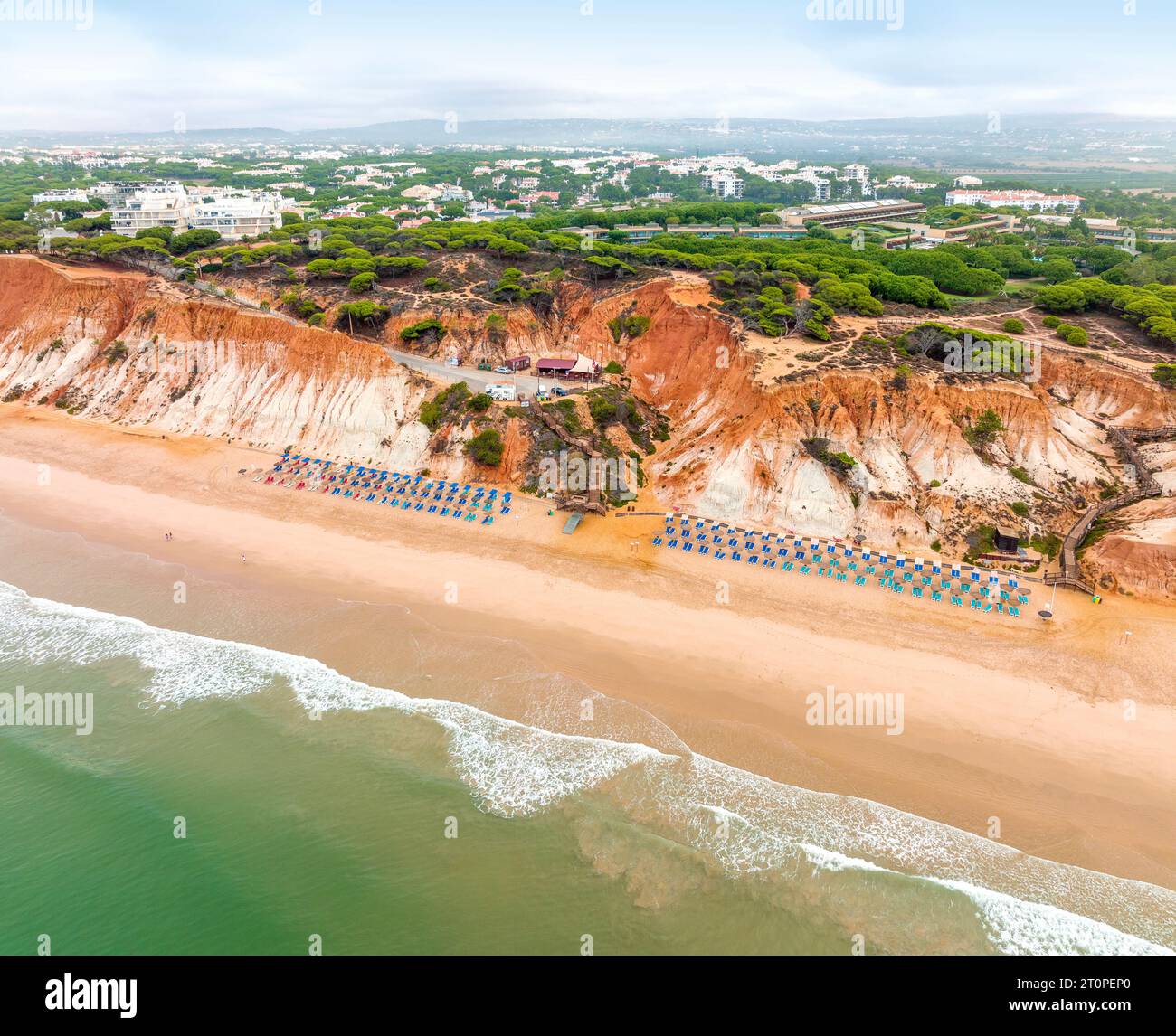 Praia da falesia scenic aerial hi-res stock photography and images - Alamy