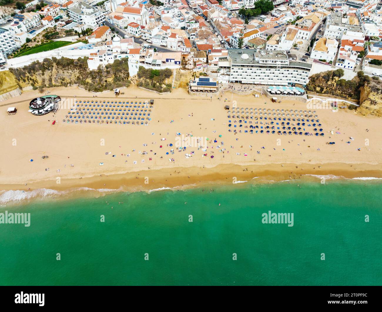 Aerial View, Praia dos Pescadores, Albufeira Faro District Algarve ...