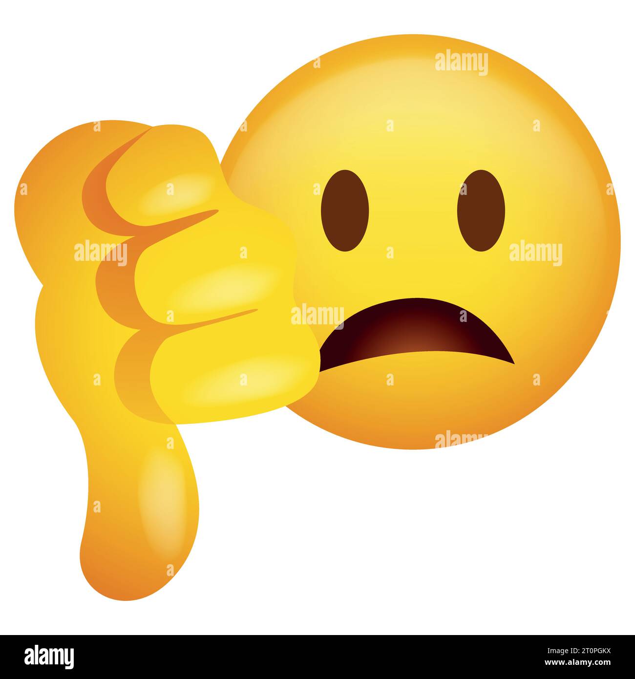 Thumbs down emoticon hi-res stock photography and images - Alamy