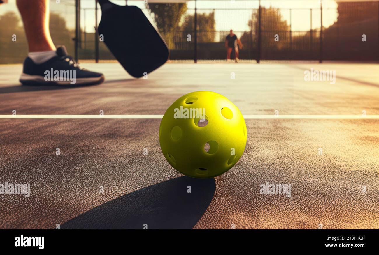 Indoor pickleball court hi-res stock photography and images - Alamy