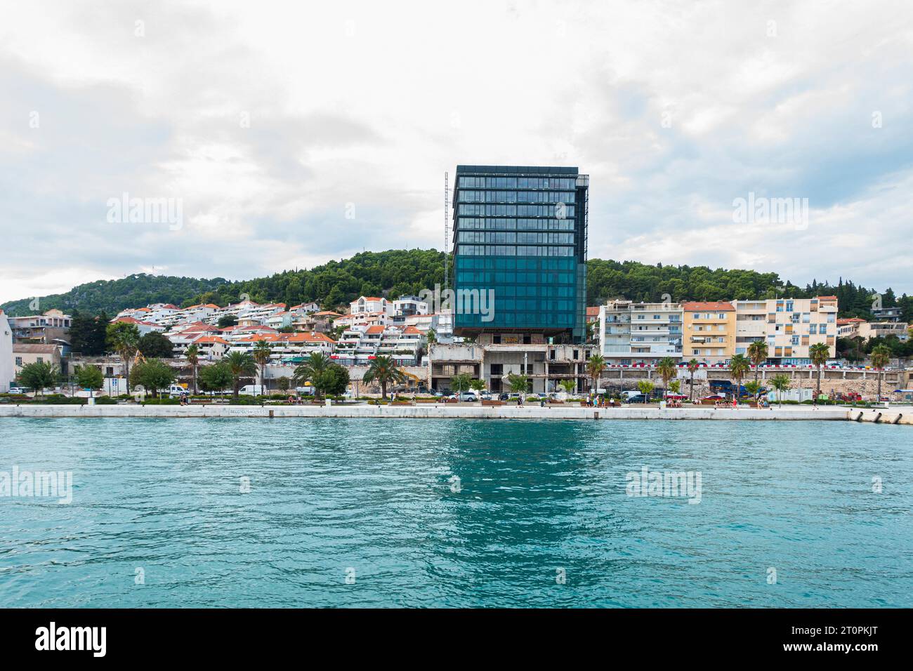 Hotel Marjan in Split, which has been out of function since Zeljko ...