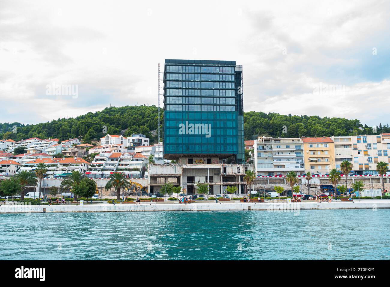 Hotel Marjan in Split, which has been out of function since Zeljko ...