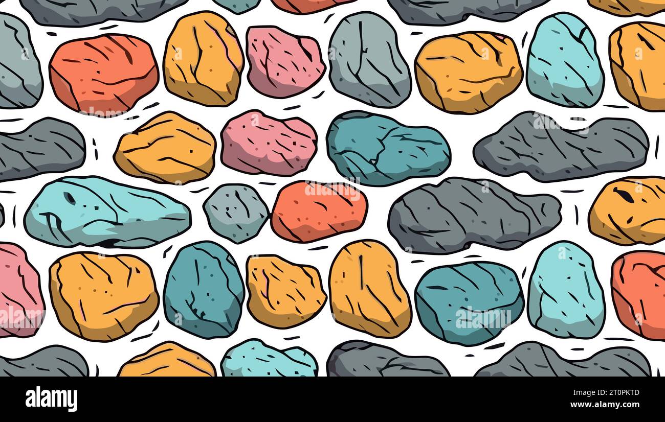 Stonework wall. Texture of old stonework wall. Vector illustration ...