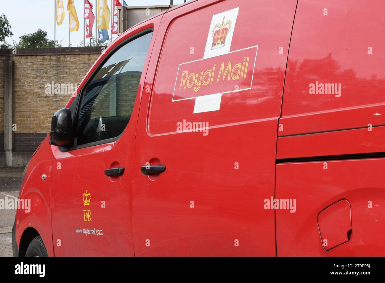 Royal Mail delivery van in Greenwich, London, Uk Stock Photo - Alamy