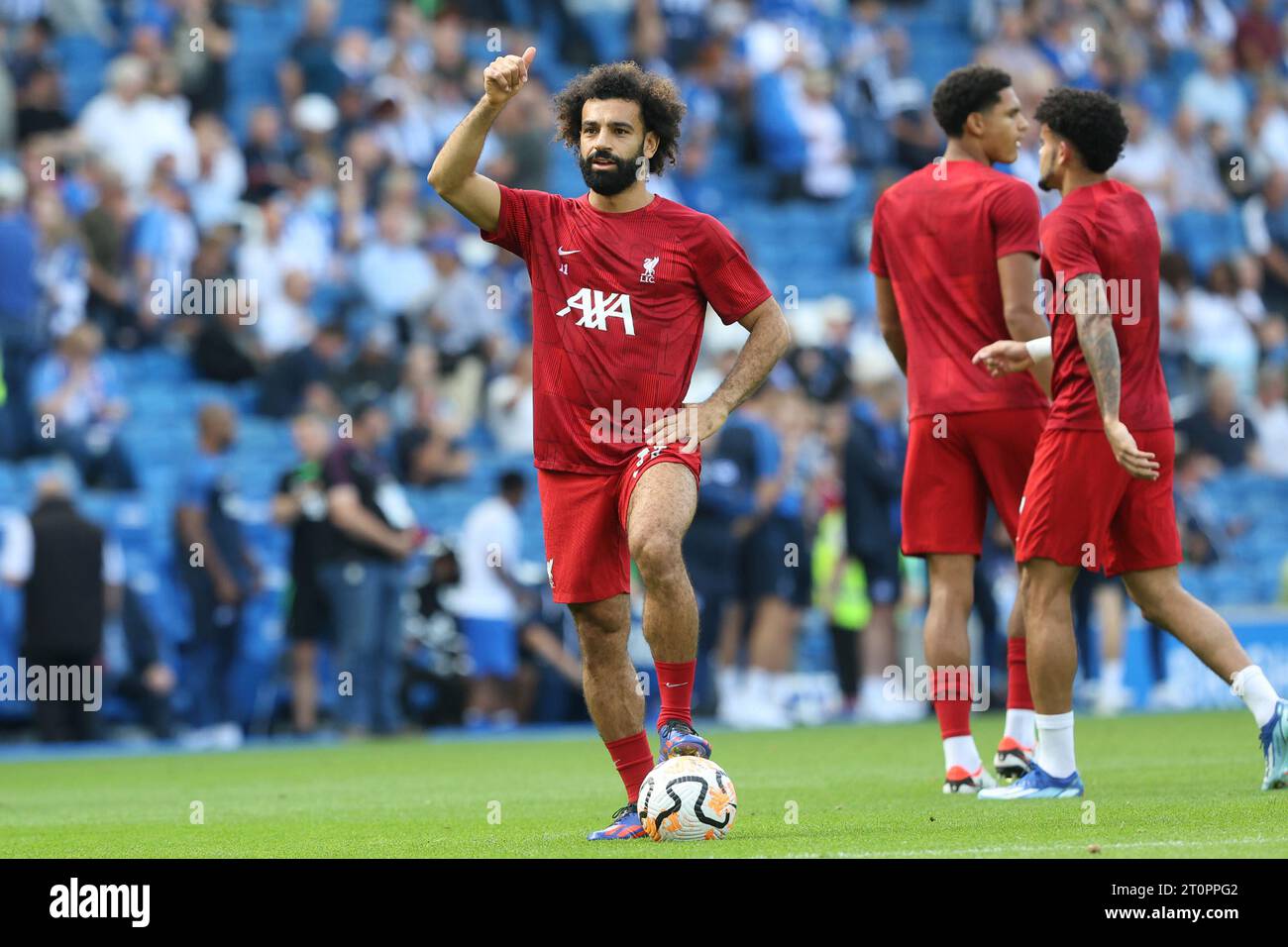 Liverpool fc mohamed salah hi-res stock photography and images - Alamy