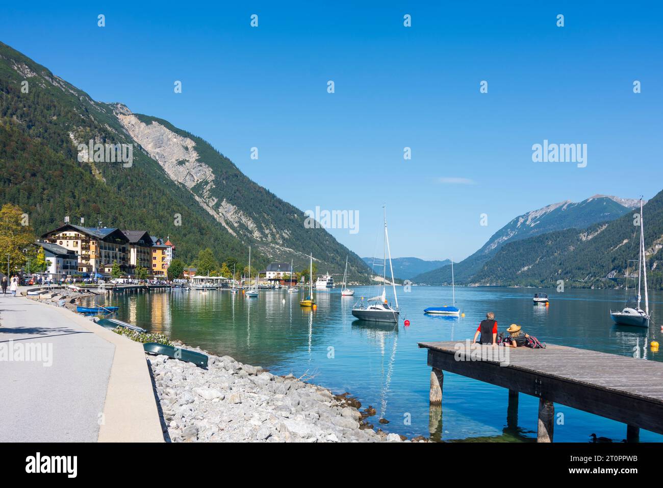 Harbour in achensee hi-res stock photography and images - Alamy