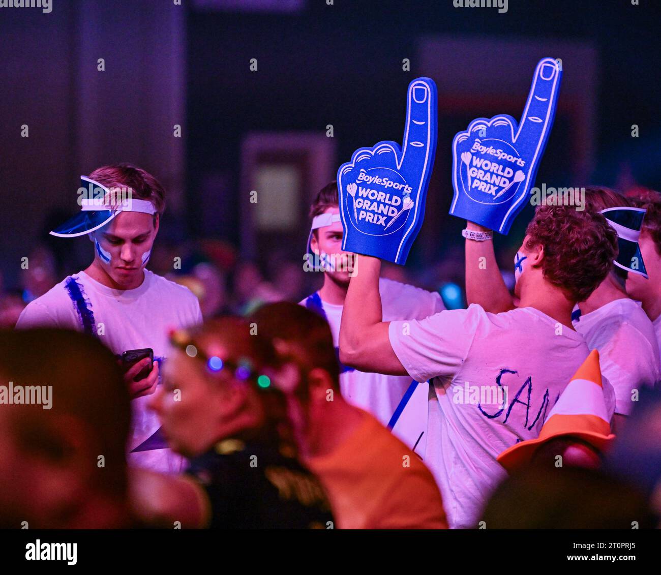 Morningside Arena, Leicester, UK. 8th Oct, 2023. 2023 PDC BoyleSports ...