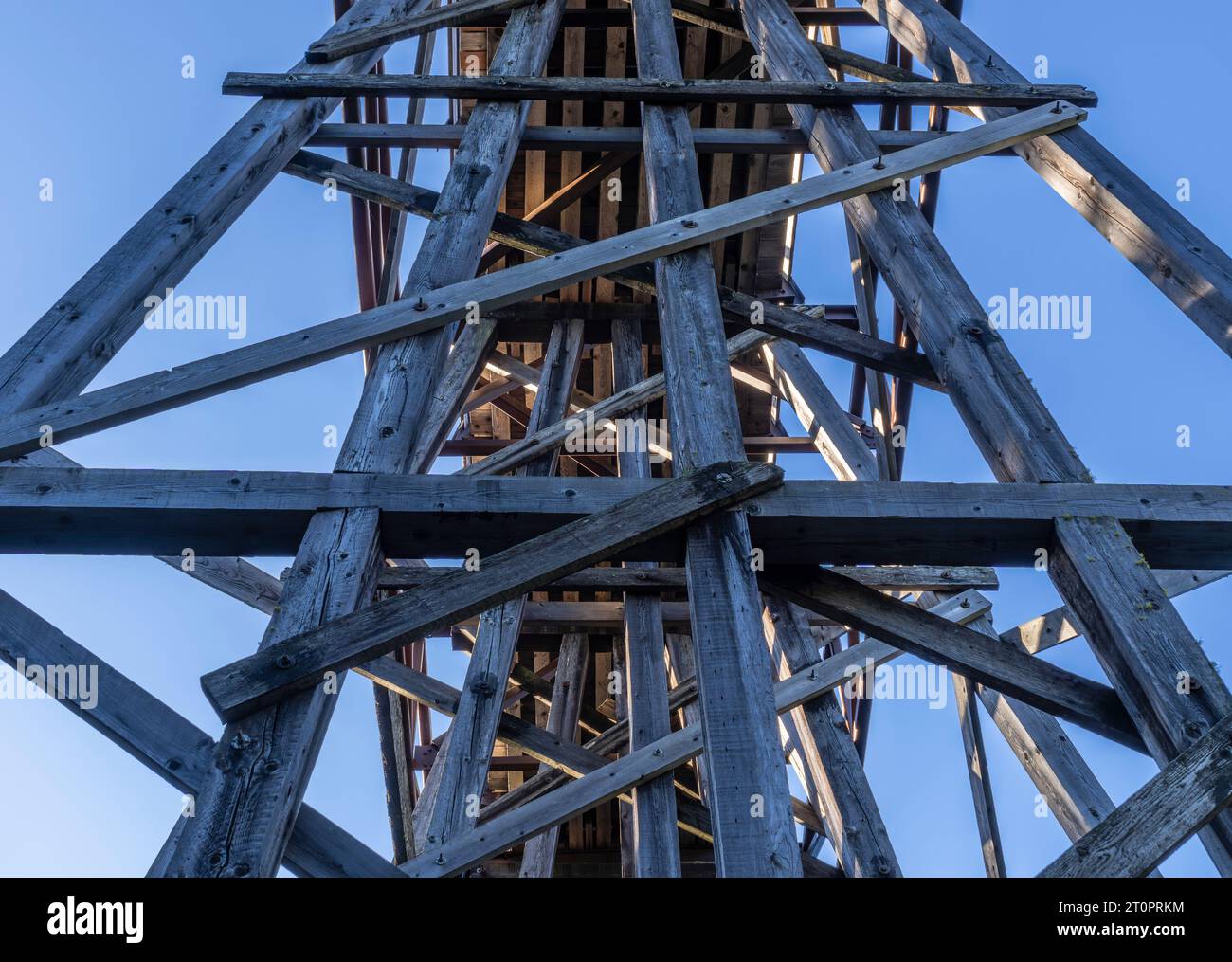 The Kinsol Trestle over the Koksilah River in Shawnigan Lake, British ...