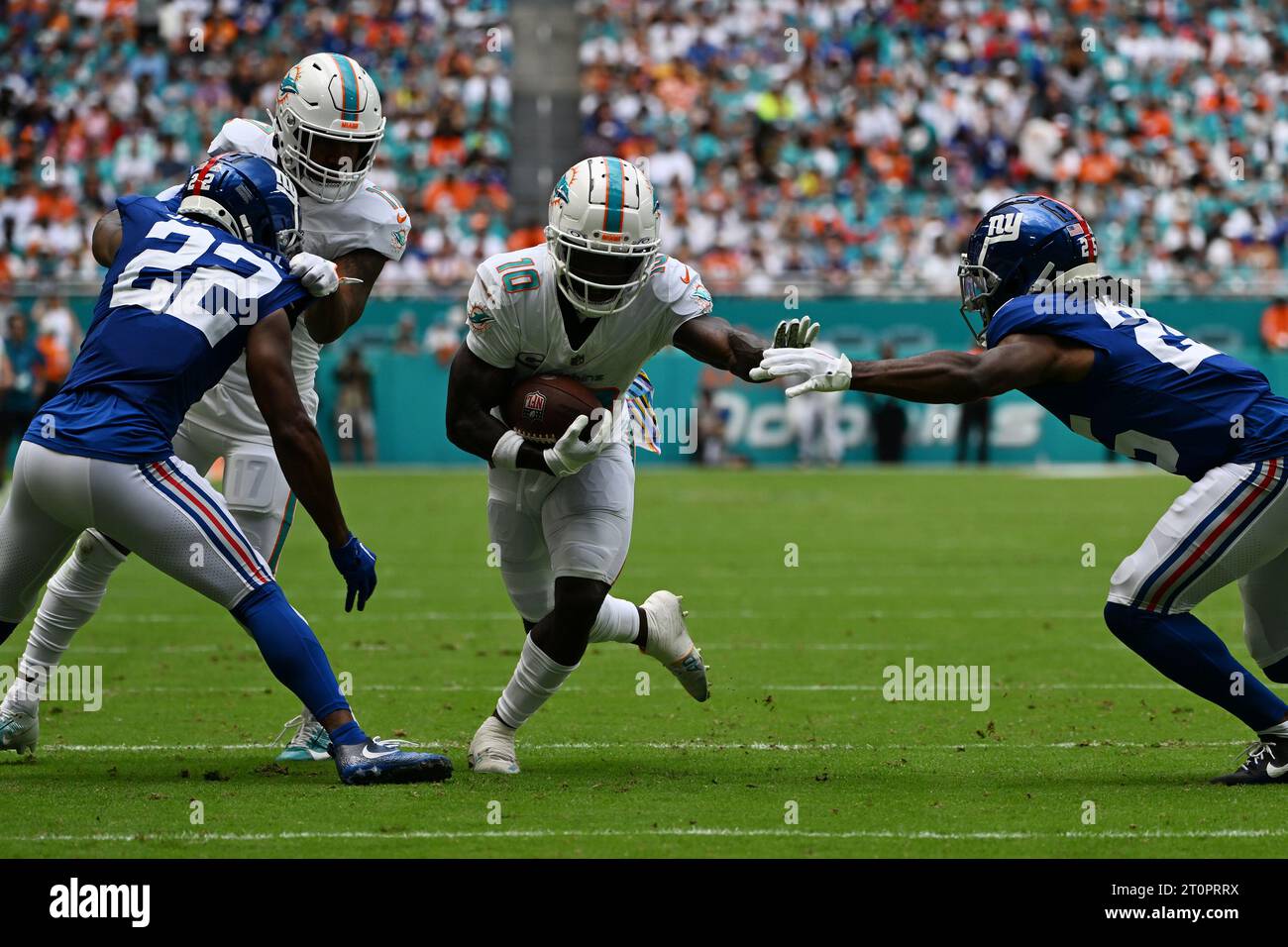 Miami, United States. 08th Oct, 2023. Miami Dolphins WR Tyreek Hill ...