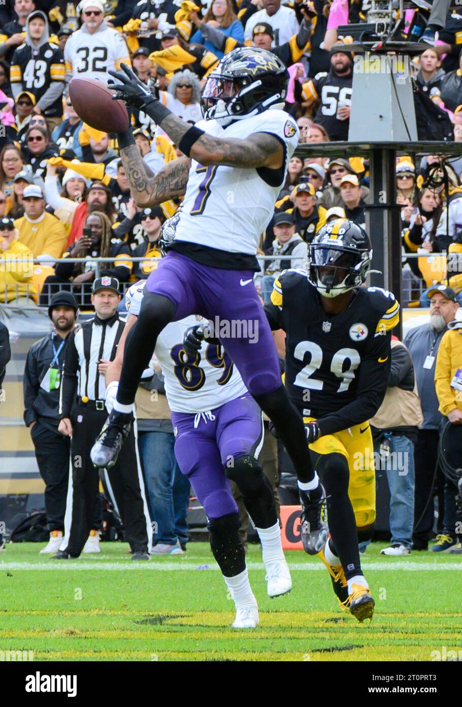 Rashod bateman 2023 hi-res stock photography and images - Alamy