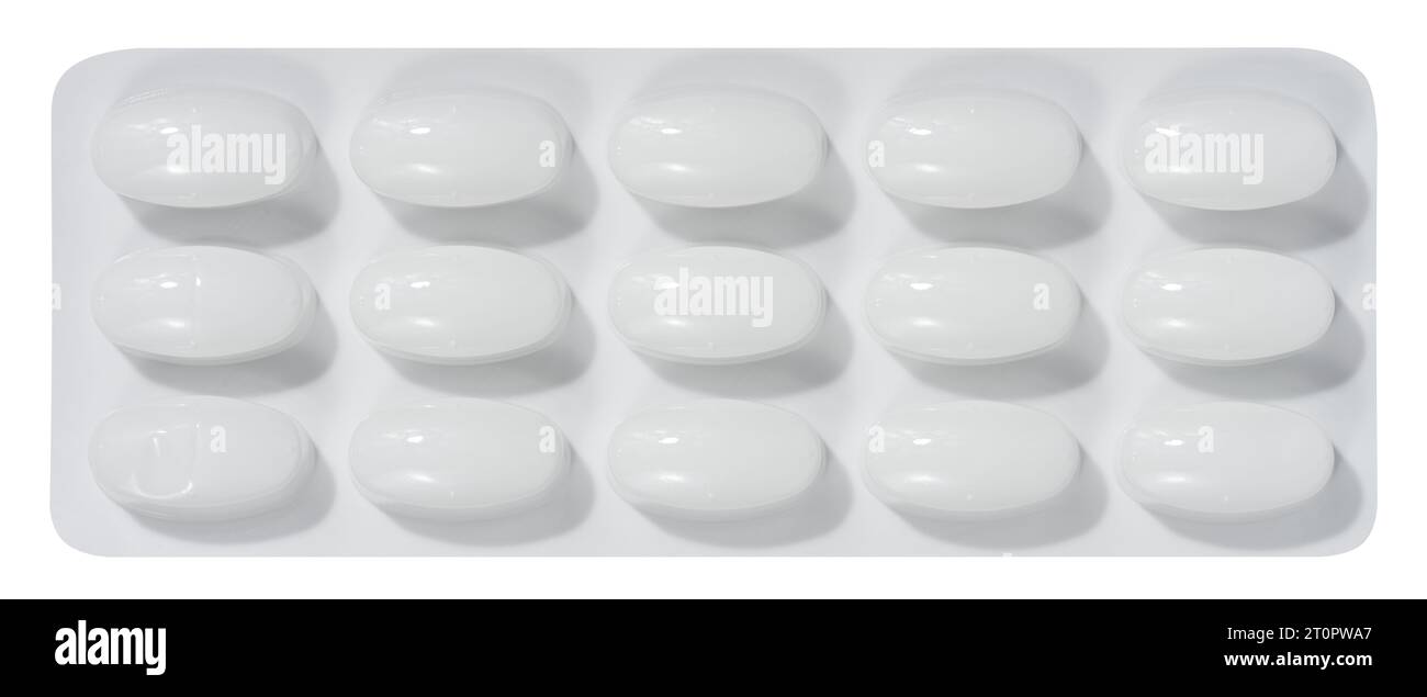 Oval tablets Cut Out Stock Images & Pictures - Alamy