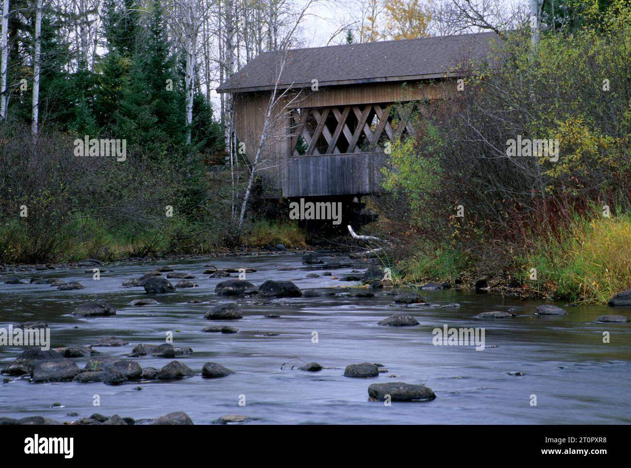 Smith Rapids Covered Bridge, Chequamegon-Nicolet National Forest ...