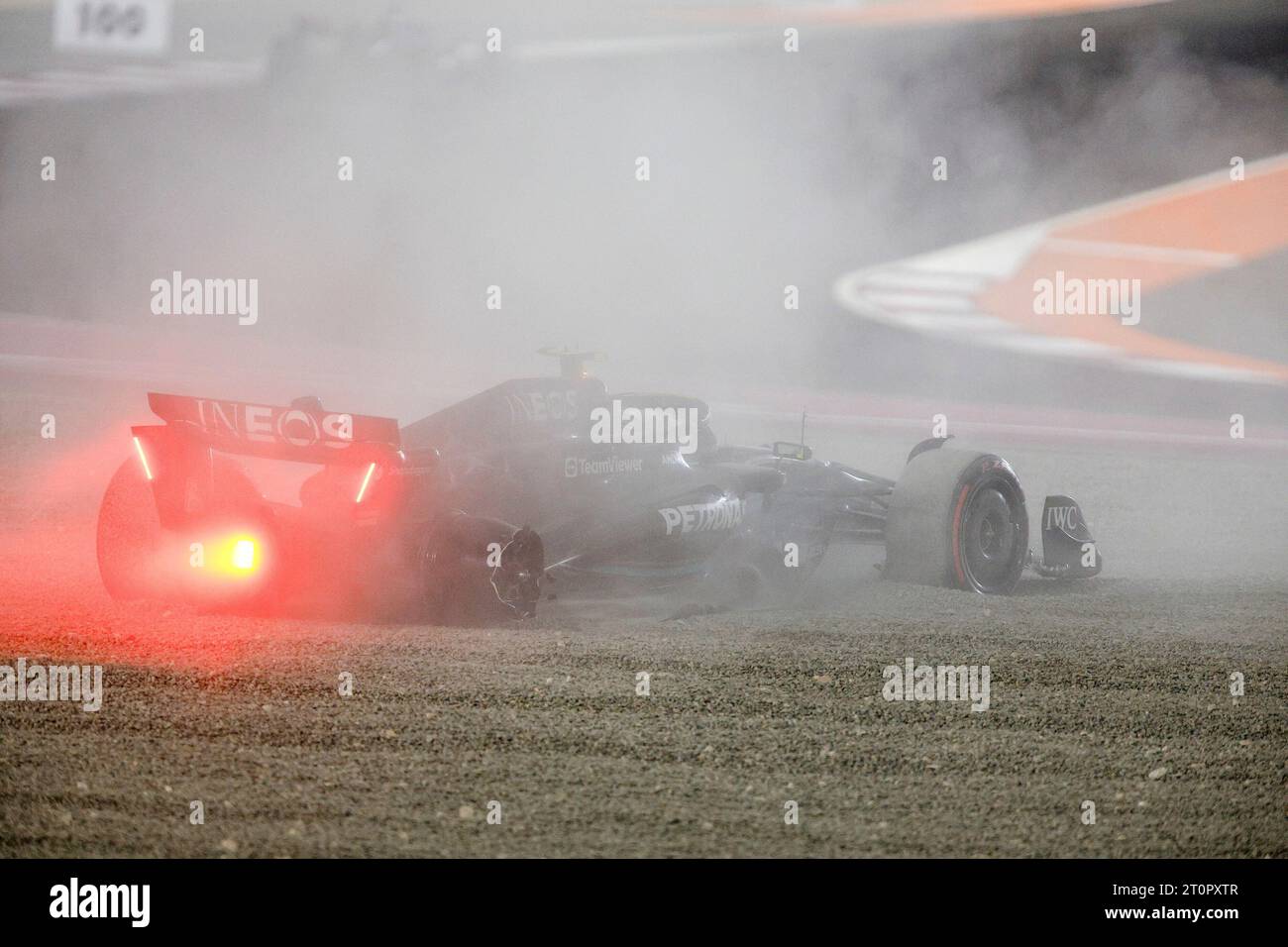 2023 qatar gp start crash hi-res stock photography and images - Alamy