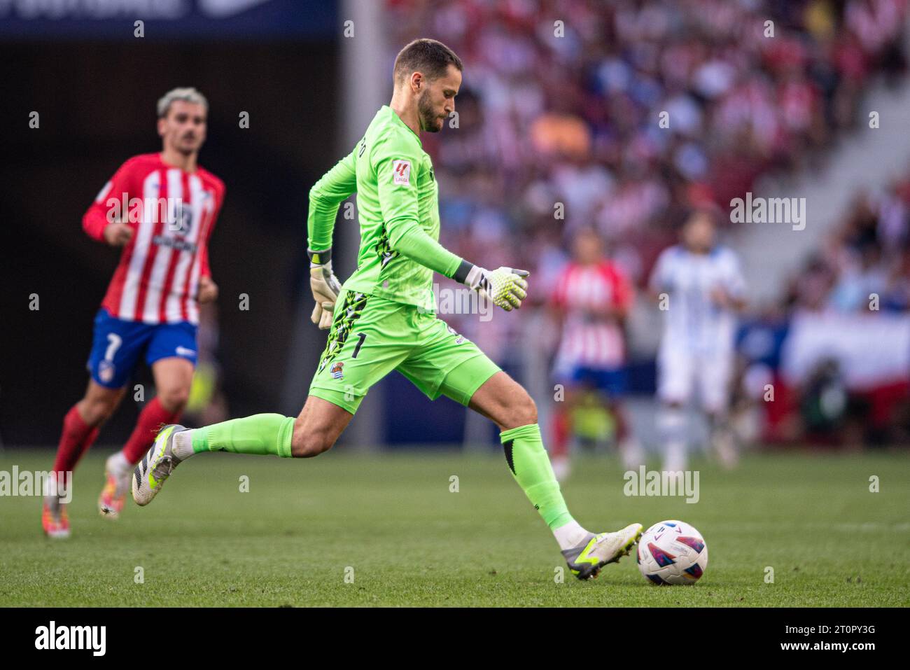 8th October 2023; Metropolitano Stadium, Madrid, Spain, Spanish La Liga ...