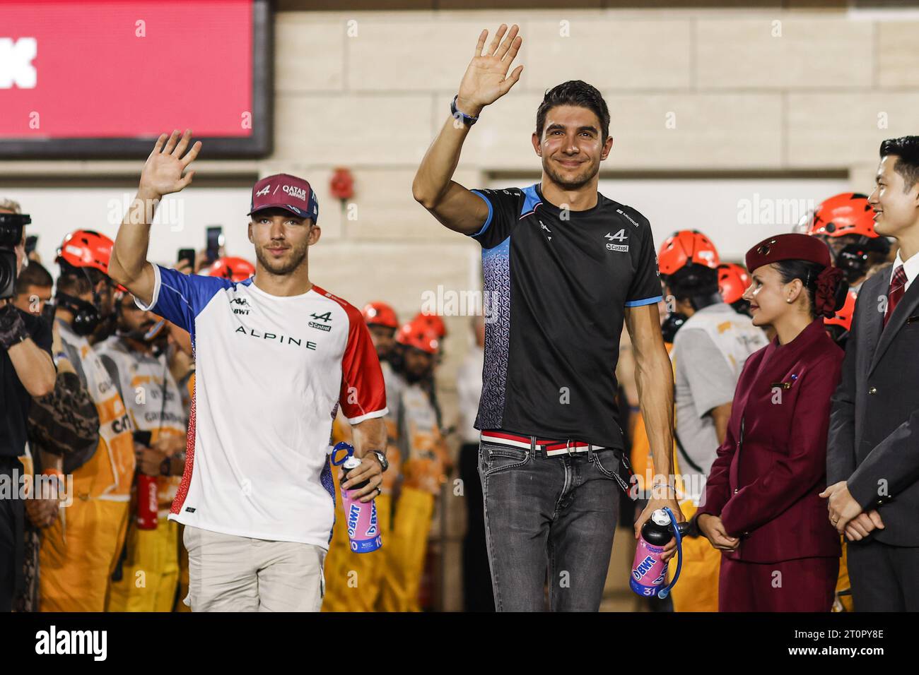 OCON Esteban (fra), Alpine F1 Team A523, portrait GASLY Pierre (fra ...