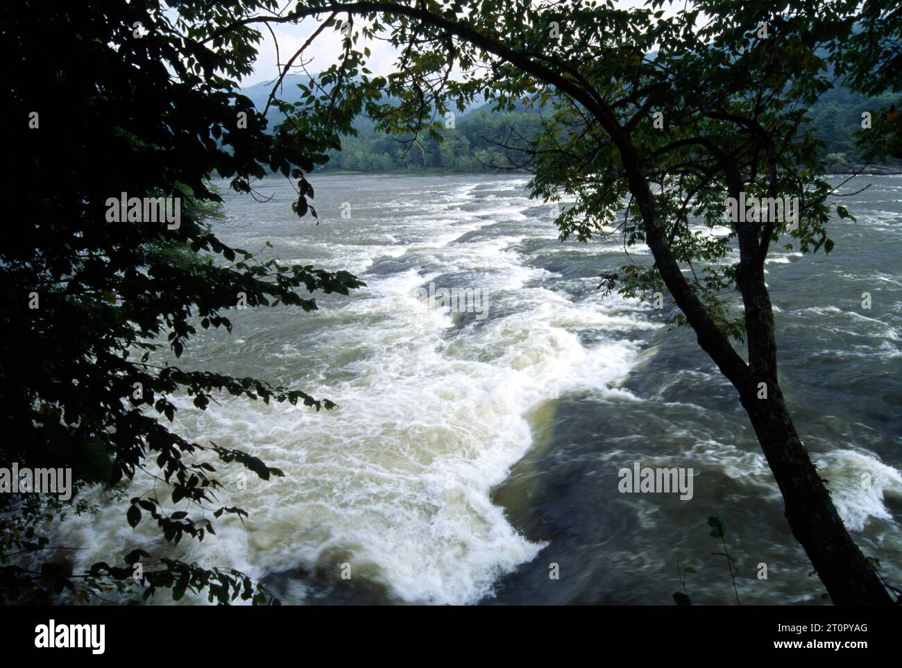 Brooks Falls, New River Gorge National River, West Virginia Stock Photo ...