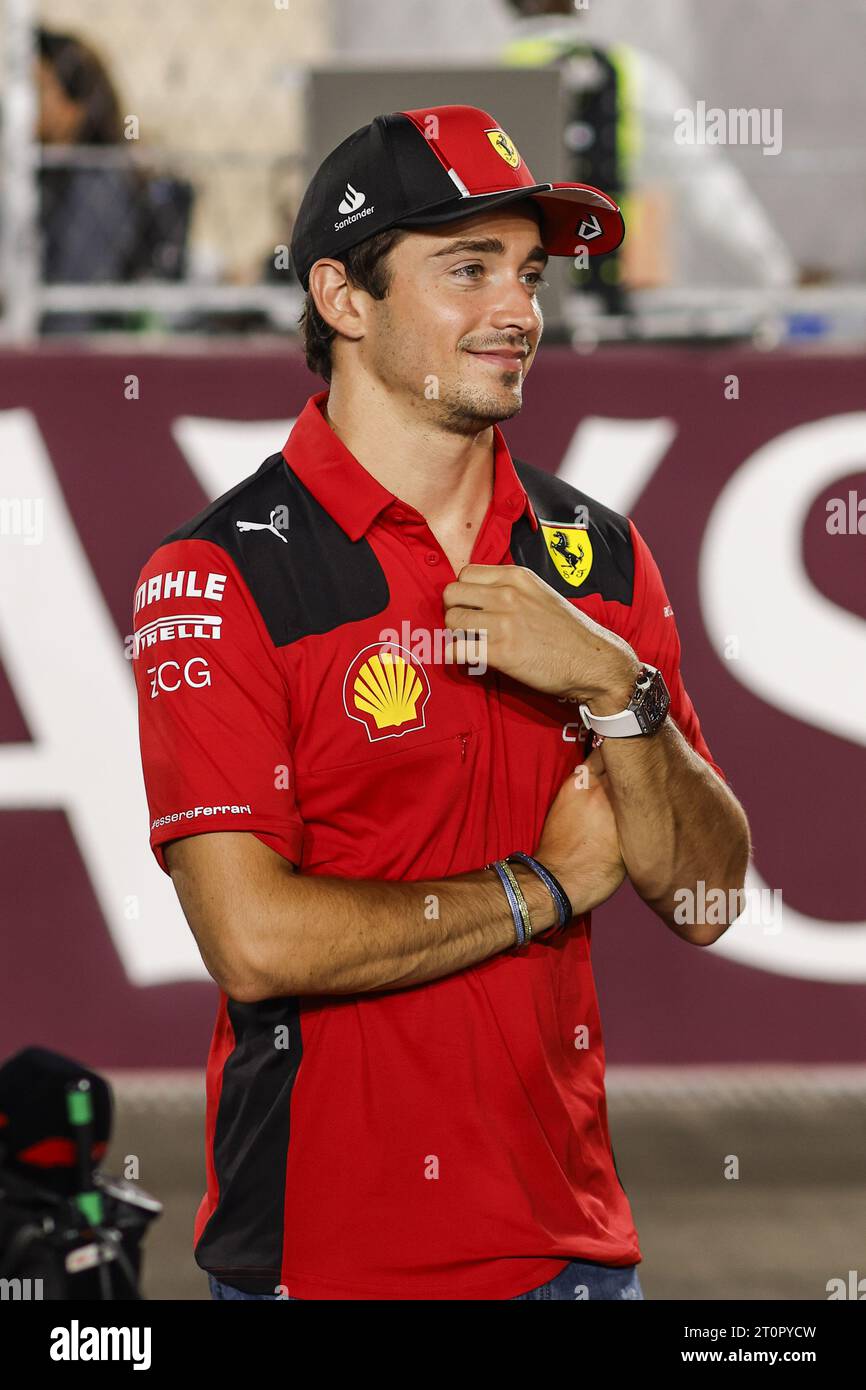 LECLERC Charles (mco), Scuderia Ferrari SF-23, portrait during the 2023 ...