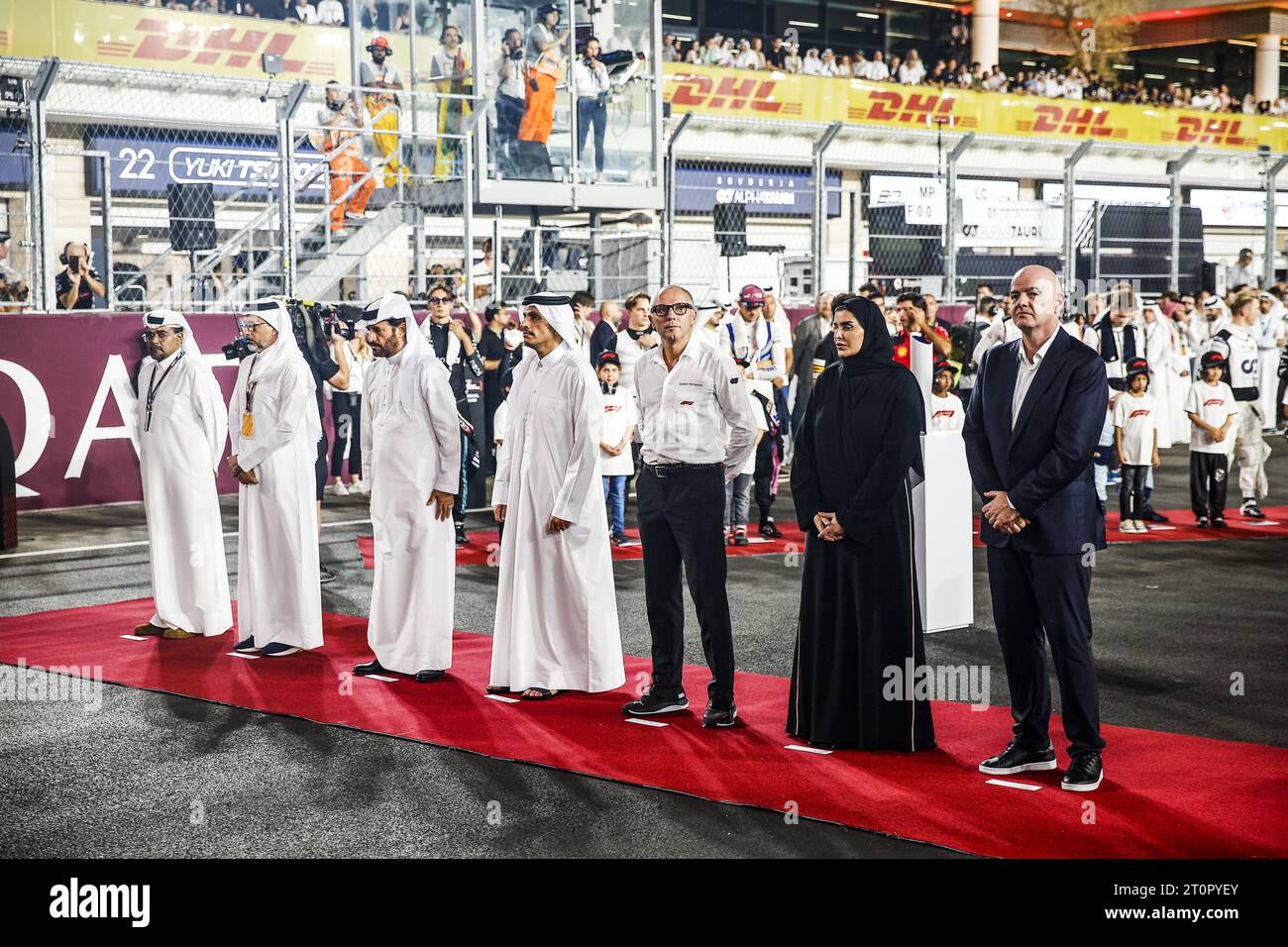 BEN SULAYEM Mohammed (uae), President of the FIA, DOMENICALI Stefano ...