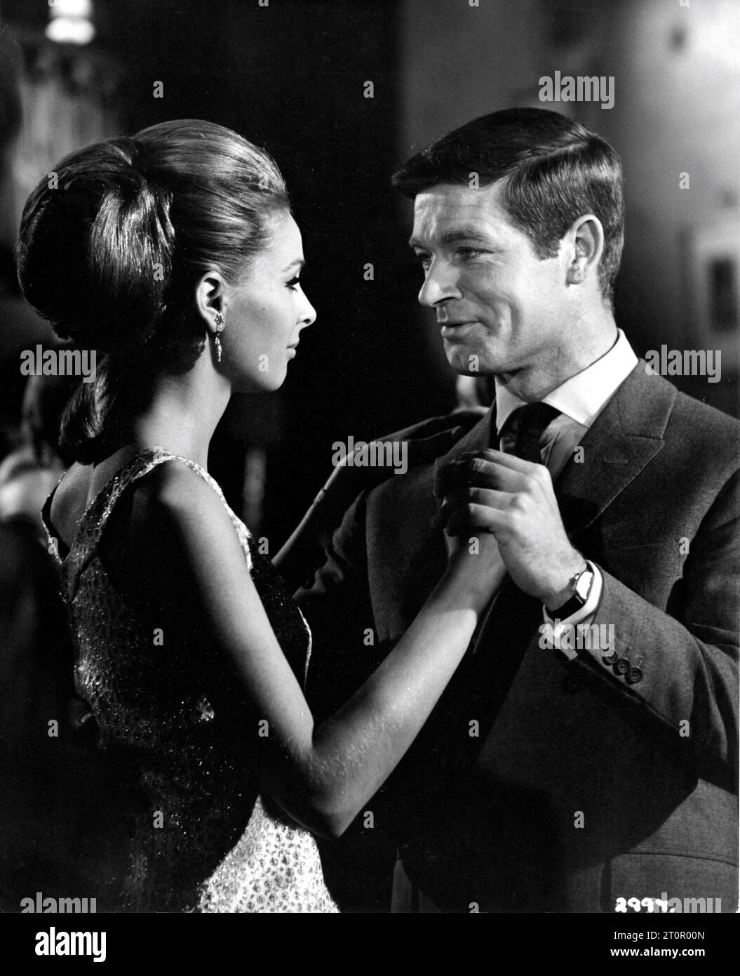 CAMILLA SPARV and STEPHEN BOYD in ASSIGNMENT K 1968 director VAL GUEST ...