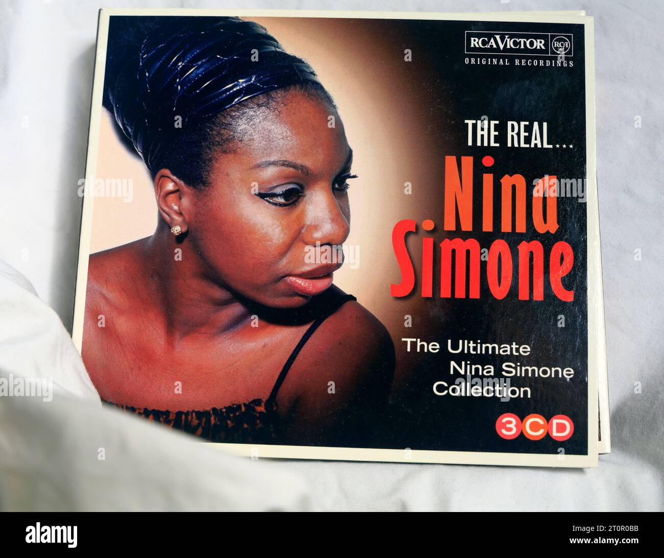 Nina Simone - The Real Nina Simone - Album CD case on light background Stock Photo - Alamy