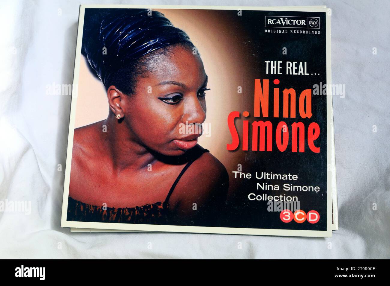 Nina Simone - The Real Nina Simone - Album CD case on light background Stock Photo - Alamy