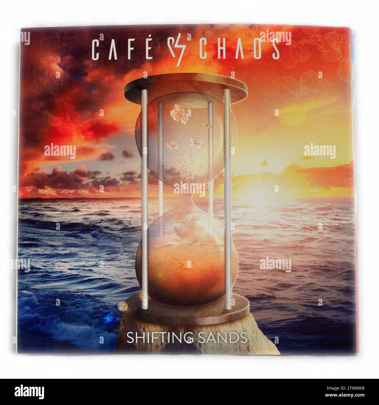 Cafe Chaos - Shifting Sands - CD case on white background Stock Photo ...