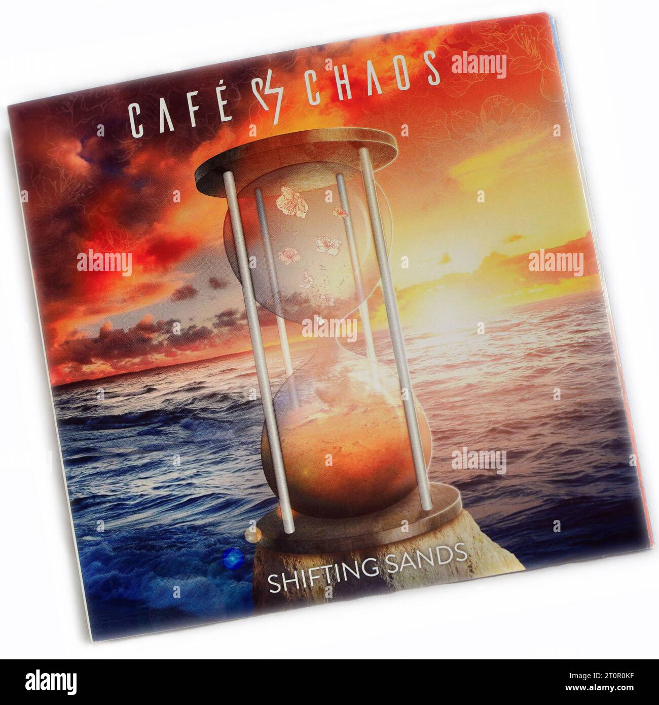 Cafe Chaos - Shifting Sands - CD case on white background Stock Photo ...