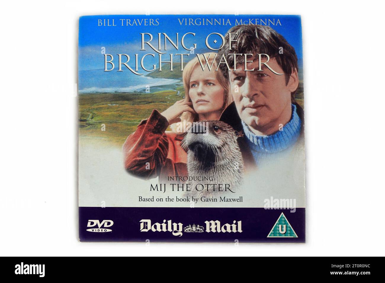 Ring of Bright Water DVD card case on light background Stock Photo - Alamy