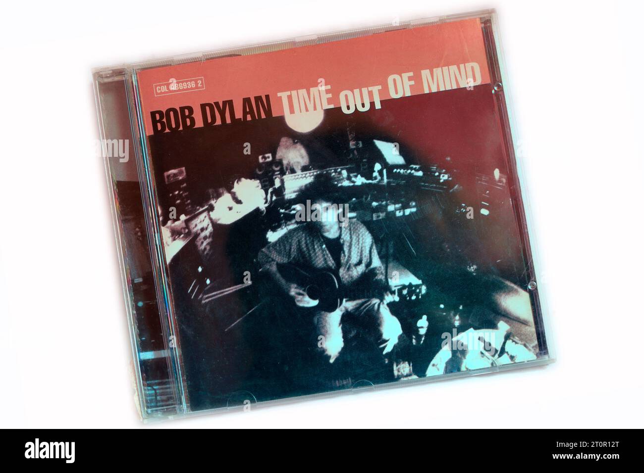 Bob Dylan - Time out of Mind. CD case on light background Stock Photo ...