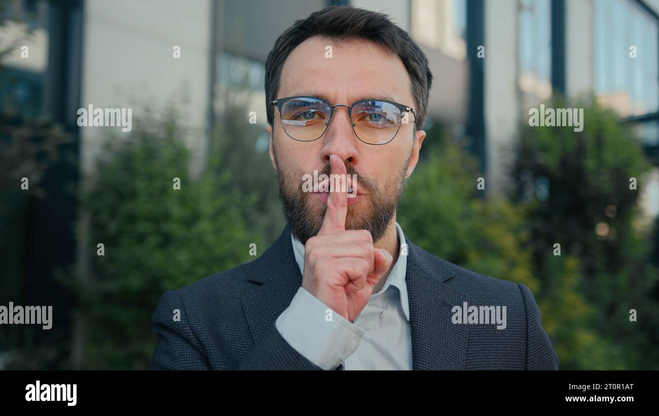 Silence stop hi-res stock photography and images - Alamy